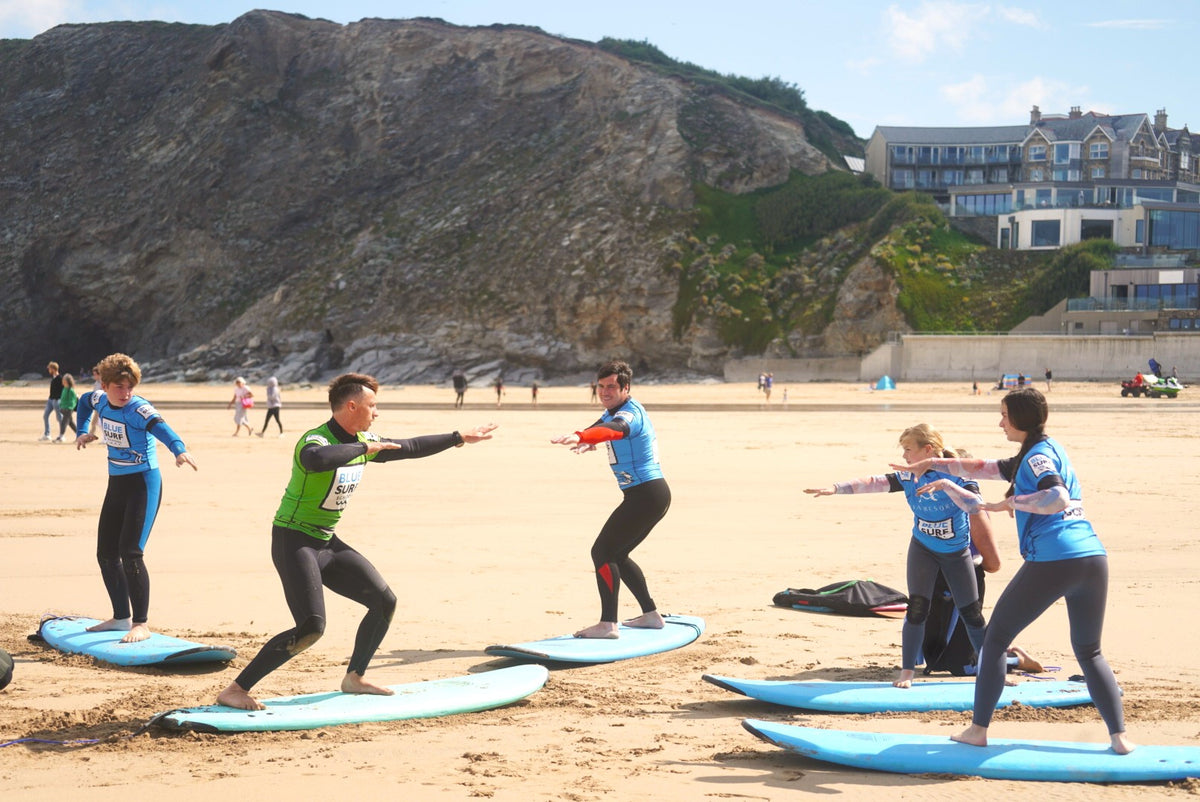 Surf Lessons in Watergate Bay - the Smallest Group Lessons in Newquay ...